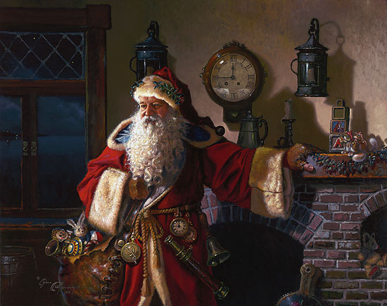 Father Christmas - Limited Edition Fine Art | Greenwich Workshop